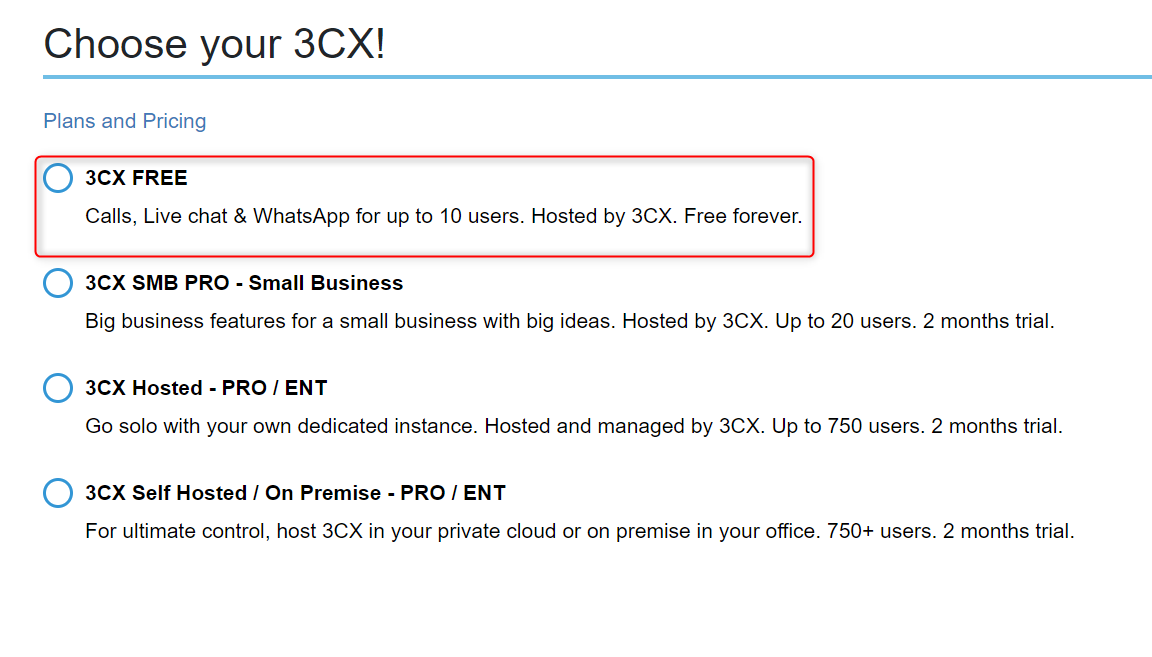 How to install Free Version of 3CX - Telxi How to install Free Version of 3CX - Telxi